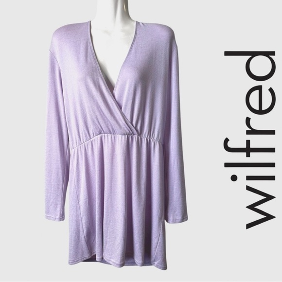 Wilfred | Dresses | Nwt Aritzia Wilfred Free Giulia Lilac Dress | Poshmark